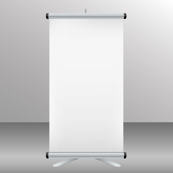 دانلود وکتور طرح بنر رول آپ طرح 40 ، مه دیزاینر، mahdesigner.ir